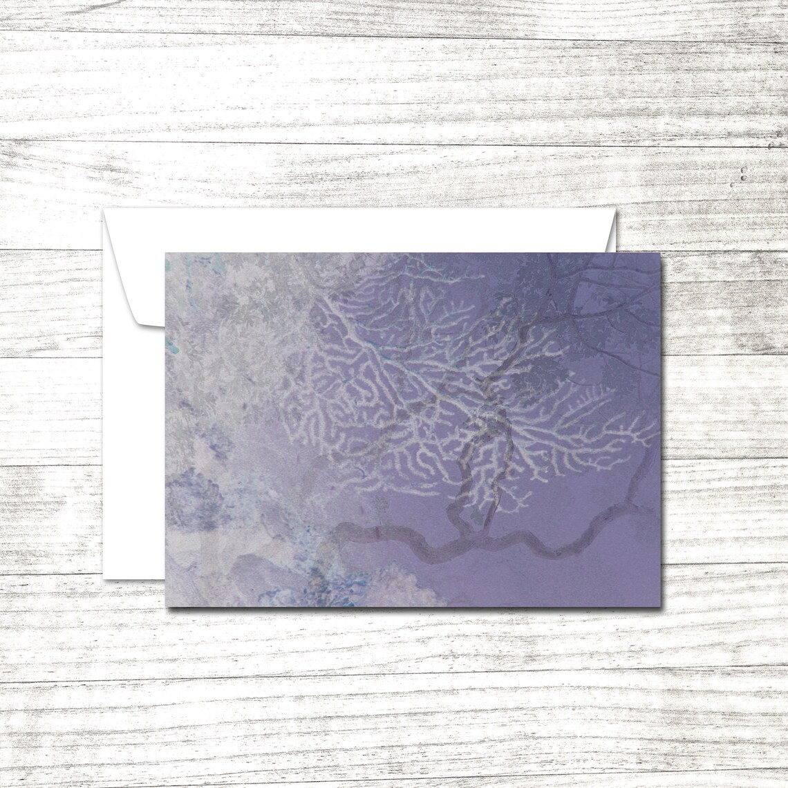Blank Art Note Card Greeting Card Blank Inside Zen - Etsy