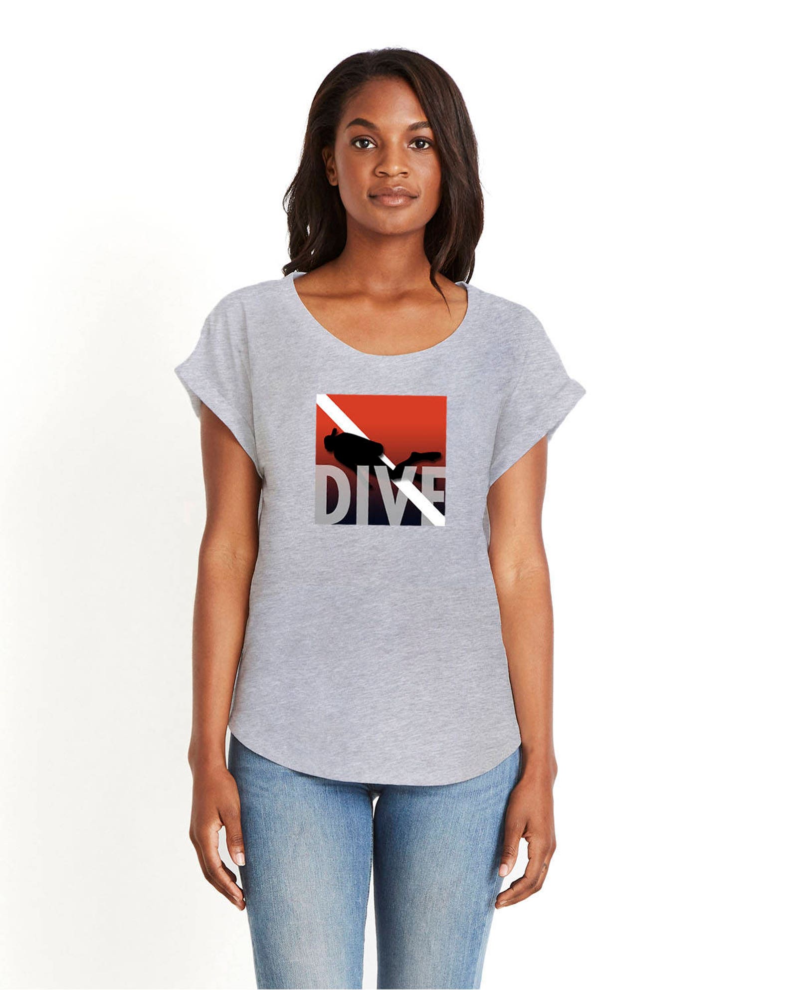 Women's Scuba Diving T-shirt /scuba Diving Shirt/scuba Diver Shirt ...