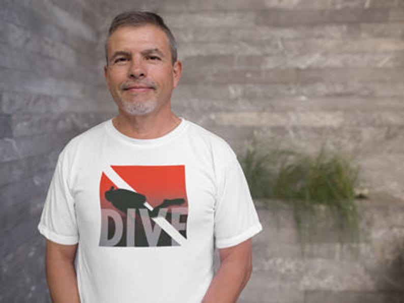 Scuba Diving Mens T-shirt | DIVE | Men's Scuba Shirt | Scuba Diving ...