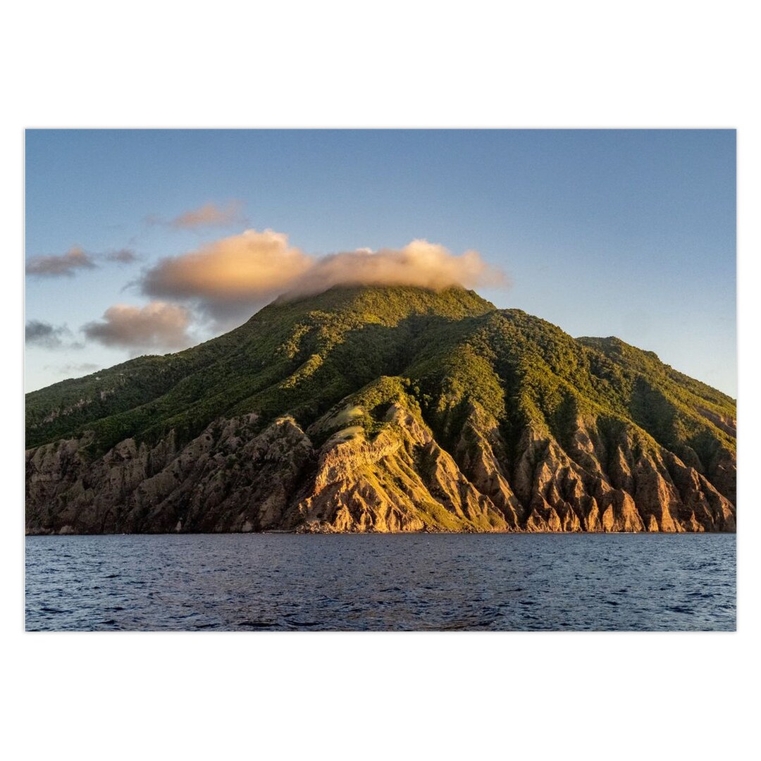 Voyage to Saba Note Card |sunrise Photograph | Greeting Card | Morning ...