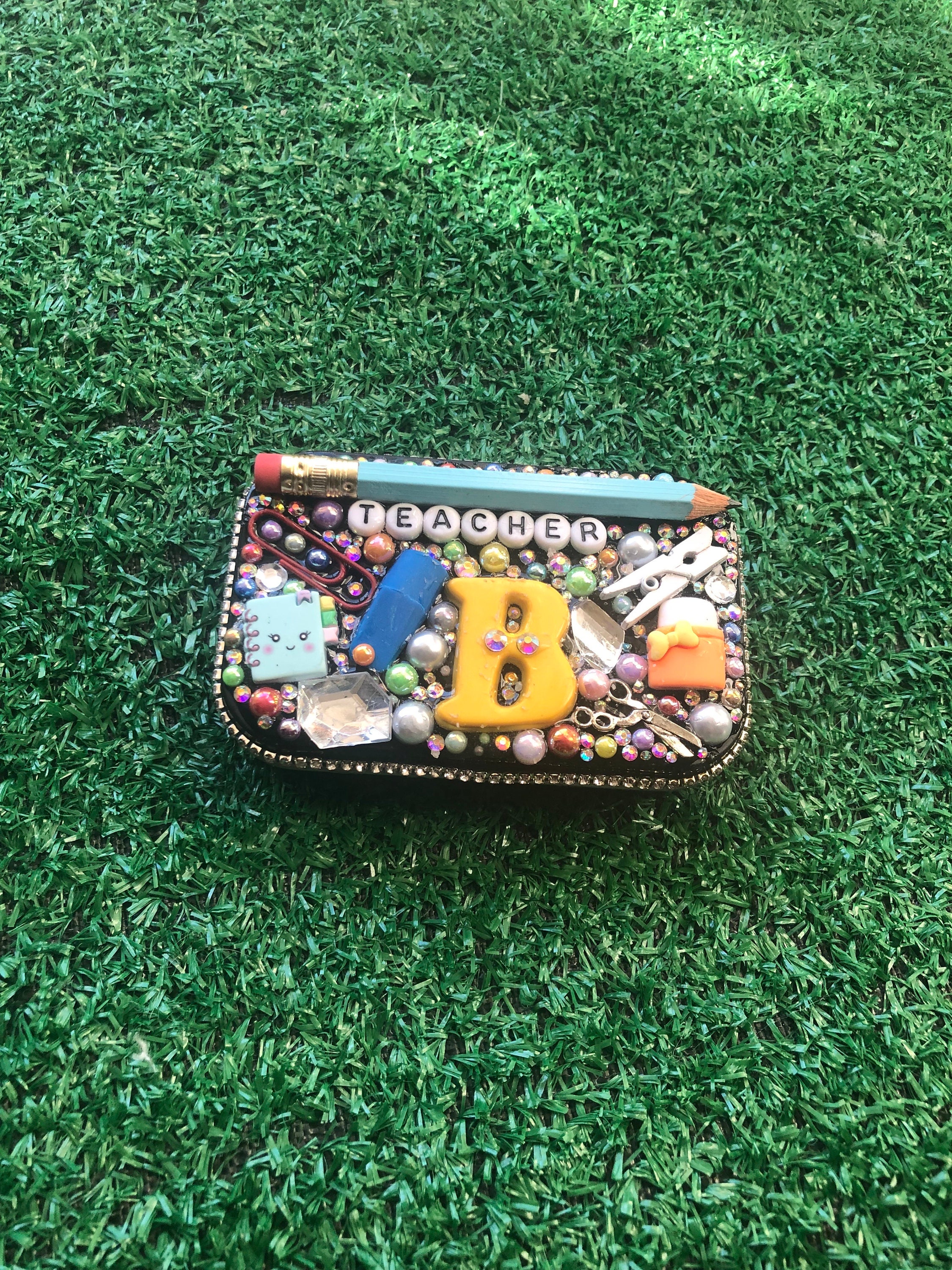 Altered Altoid Tin Wallet Teacher School - Etsy