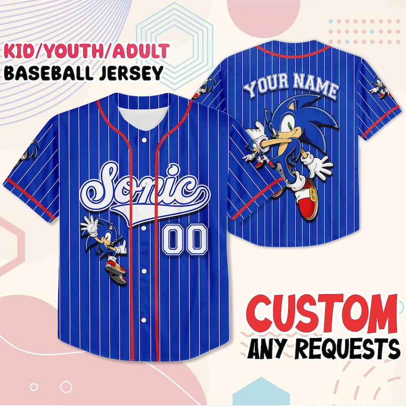 Sonic Custom Jacket - Etsy