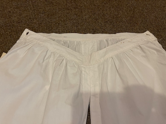 Edwardian Cotton Bloomers. Victorian Bloomers. Big Kn… - Gem
