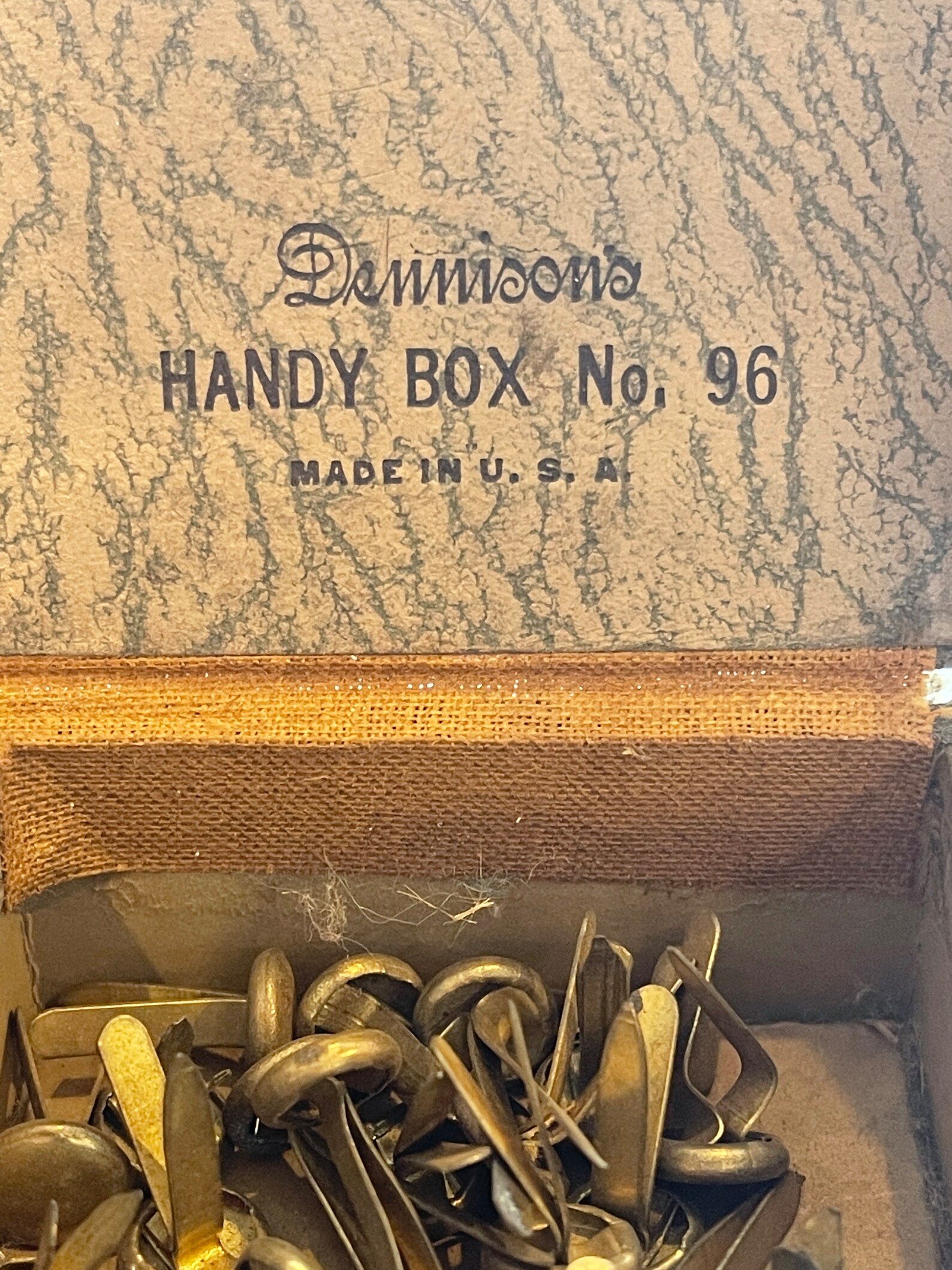 Dennison's Handy Box No. 96. Vintage Stationary Box - Etsy