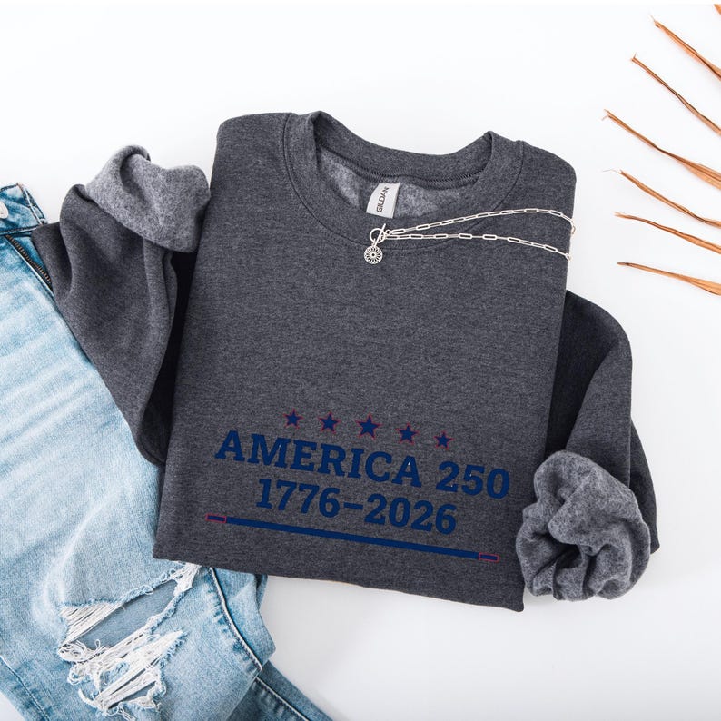 America 250 Shirt, 1776-2026 Anniversary, Varsity Style USA Tee ...