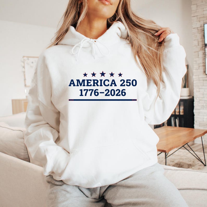 America 250 Shirt, 1776-2026 Anniversary, Varsity Style USA Tee ...