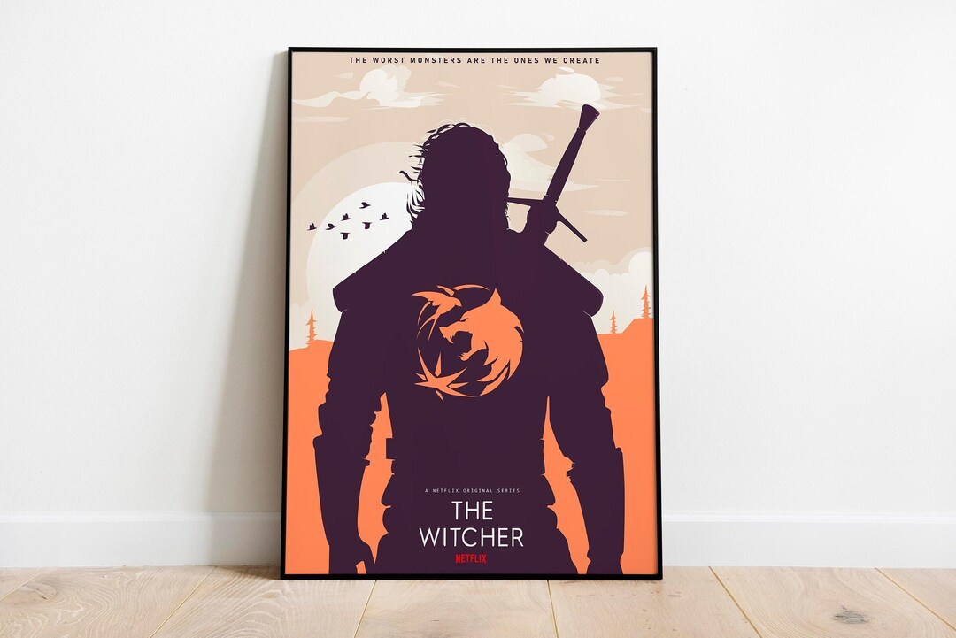 Witcher Poster CD Project Witcher 3 Game Poster Geralt of Rivia Poster ...