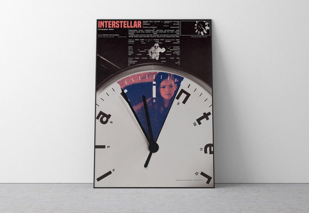 Interstellar Poster Interstellar by Christopher Nolan Wall Art ...