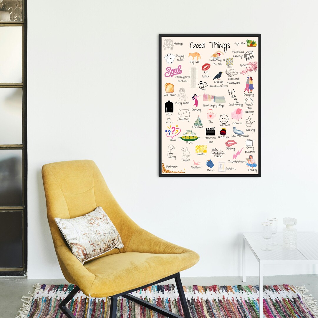 Good Things Poster – Everyday Joys Print (digital Download) - Etsy UK