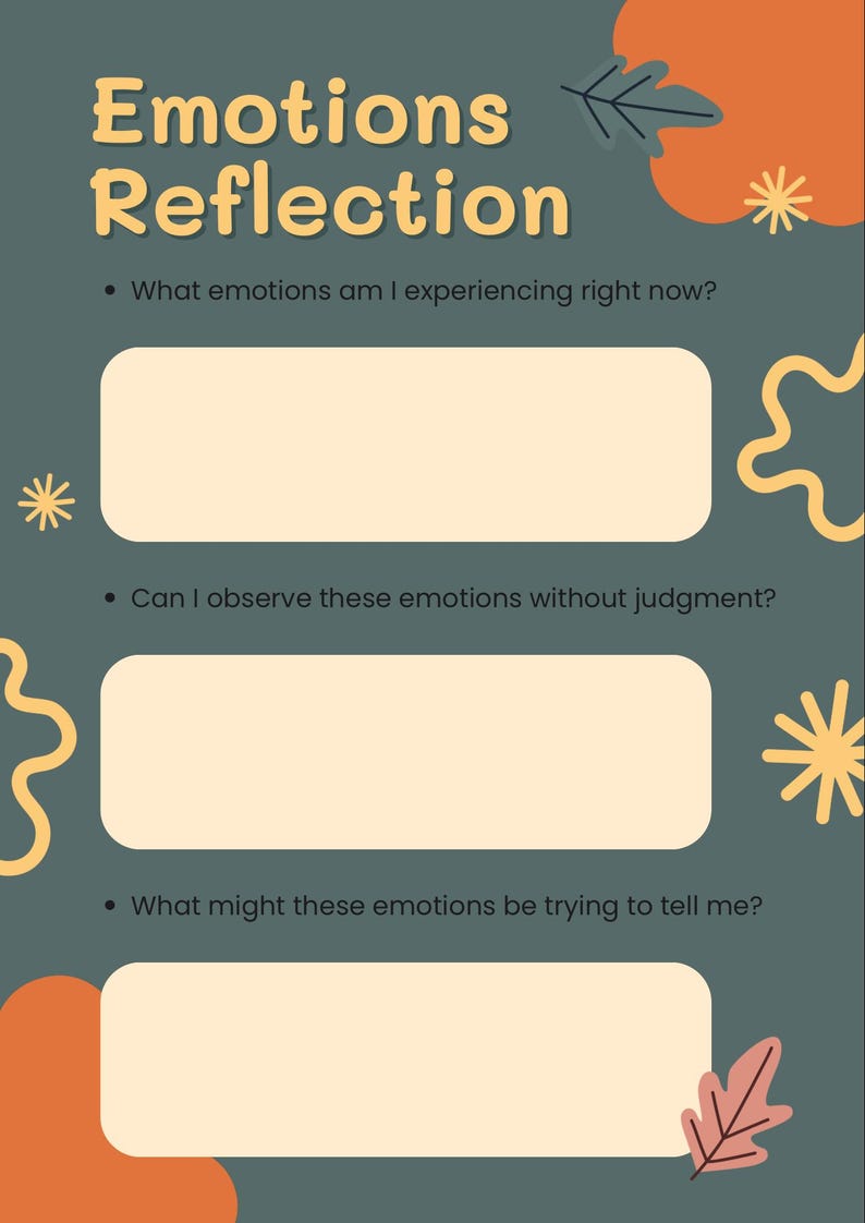 Calming Mindfulness Journal | Mental Health, Inner Peace & Personal ...
