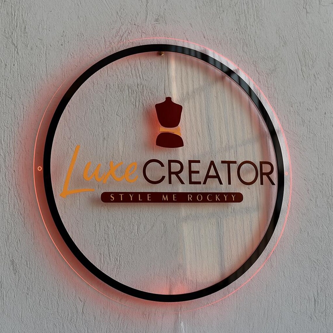 Personalized Acrylic Neon Sign - Custom LED Name Light - Wedding Decor ...