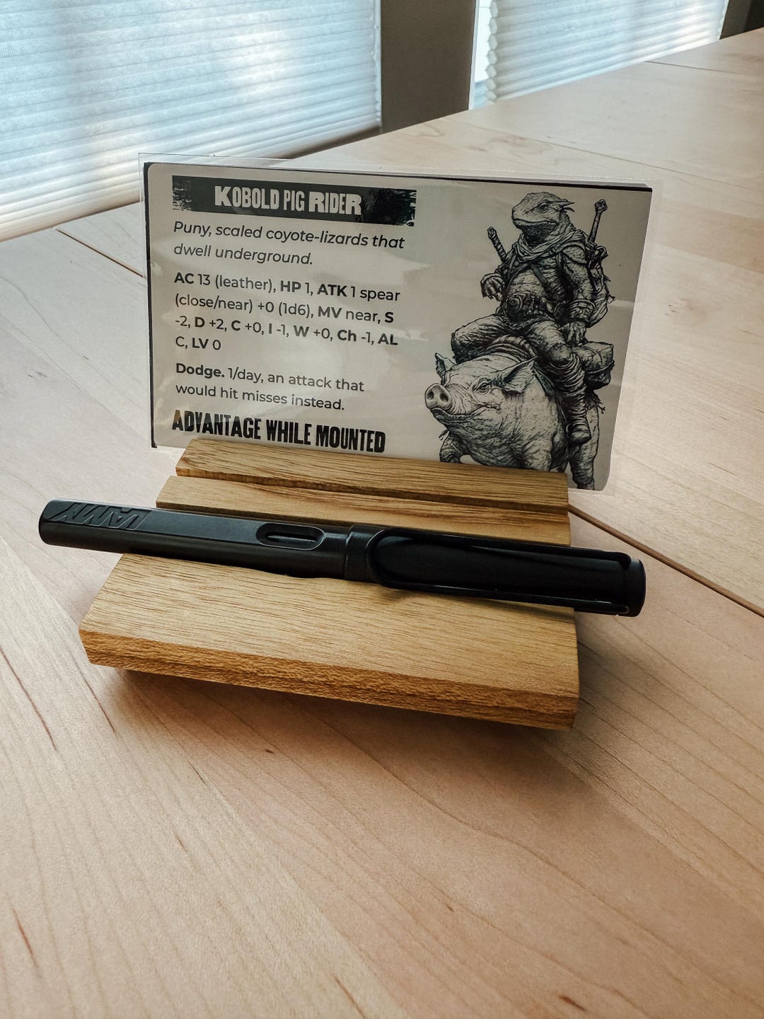 Handmade Wooden Initiative Tracker Stand for D&D and Ttrpgs - Etsy