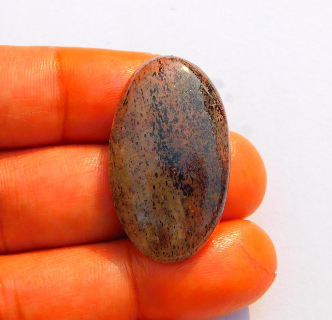 Natural Blue Immaculate Black Sunstone Cabochons - Etsy
