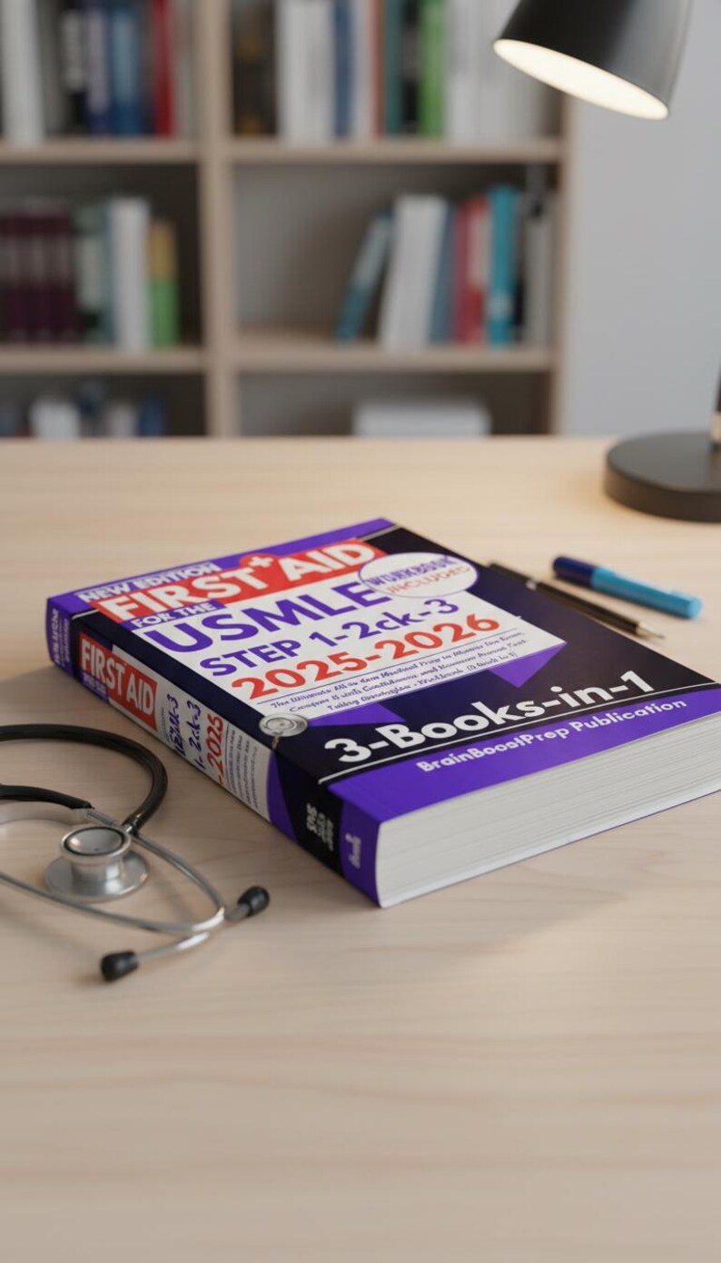 USMLE Step 1 2 3 Exam Prep Guide (pdf)print + Ebook - Etsy