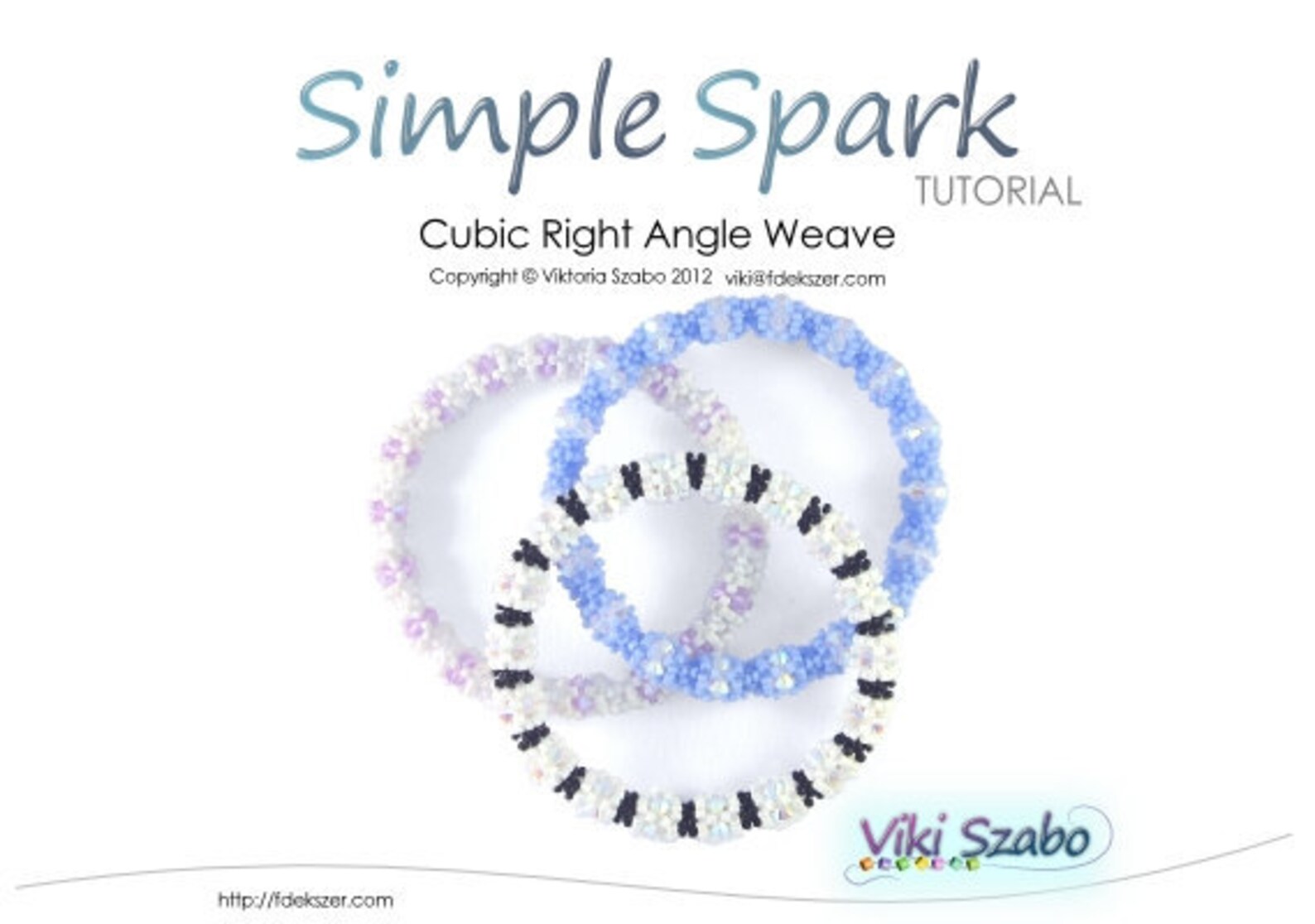 Beaded Bangle Tutorial Cubic Right Angle Weave / RAW - Simple Spark ...
