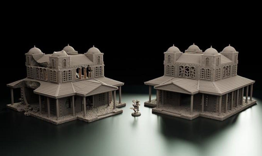 Trench Crusade | House 2 | Izidium Quarter | Tabletop Terrain | WW1 ...