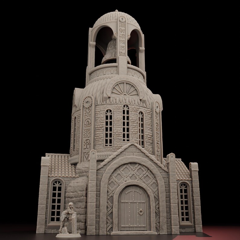 Trench Crusade | Bell Tower | Crimson Tree Temple | Tabletop Terrain ...