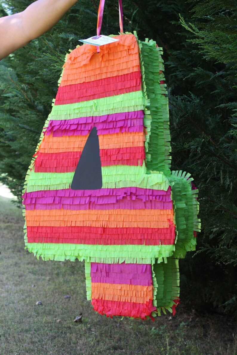 Large Number Four Pinata. Custom Number Pinata. Numero Cuatro. - Etsy