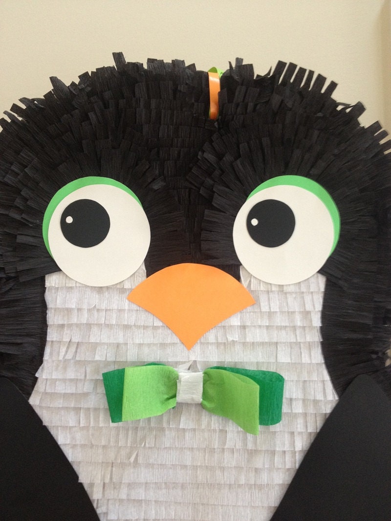 Penguin Pinata - Large Customizable Penguin Pinata - Etsy