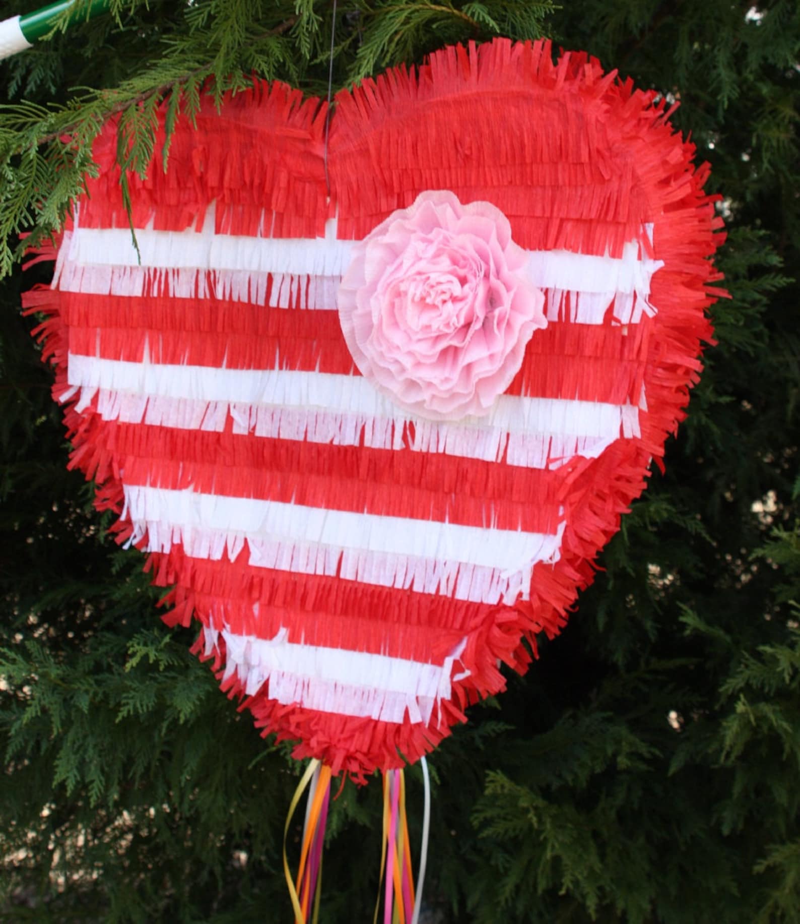 Red Heart Pinata. Wedding Decor. Bachelorette Party Activity. | Etsy