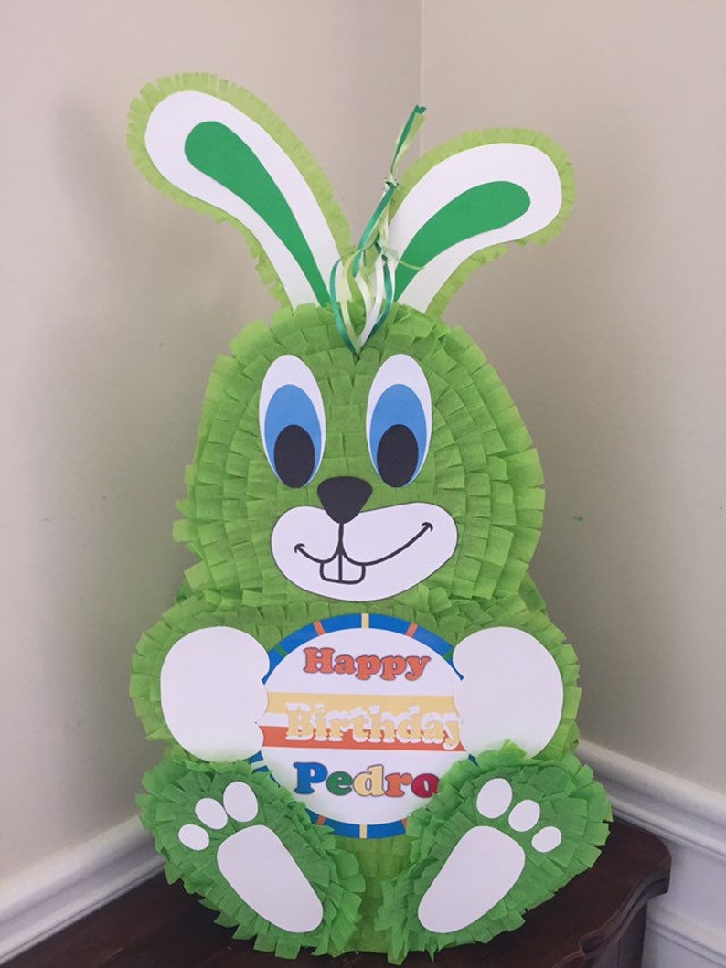 Purple Bunny Pinata - Etsy