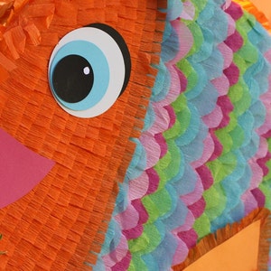 Fish Pinata. Orange Fish Pinata. Rainbow Fish Pinata - Etsy