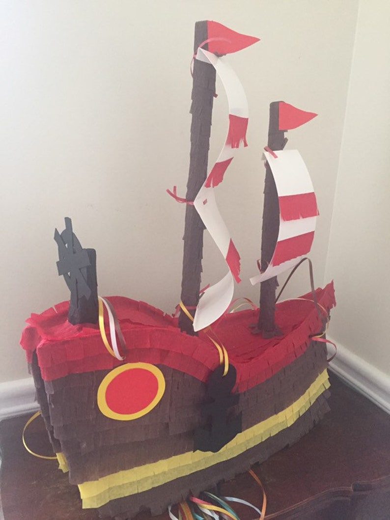 Pirate Ship Pinata. Girl Pirate. Custom Pinata. | Etsy