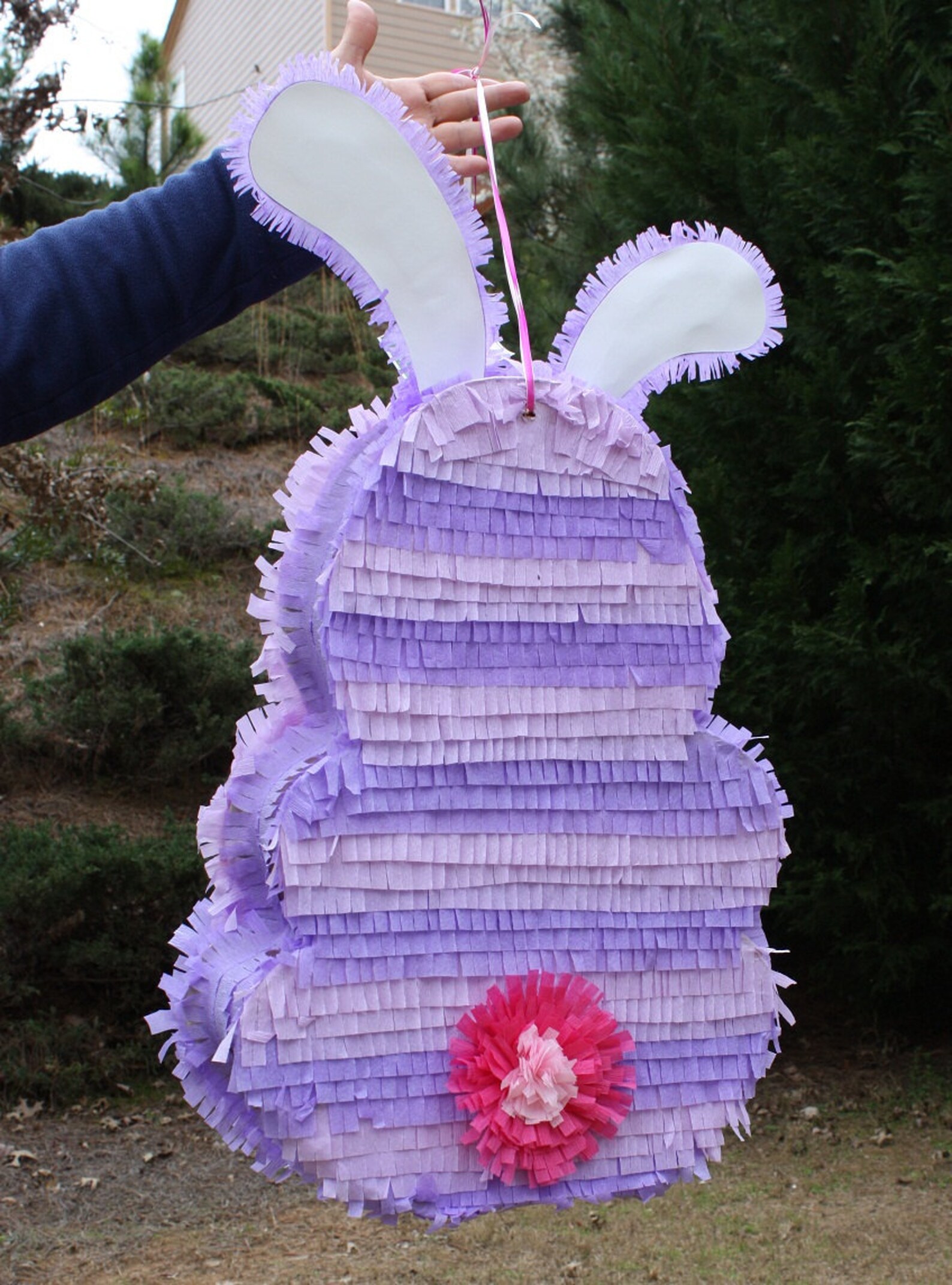 Purple Bunny Pinata - Etsy