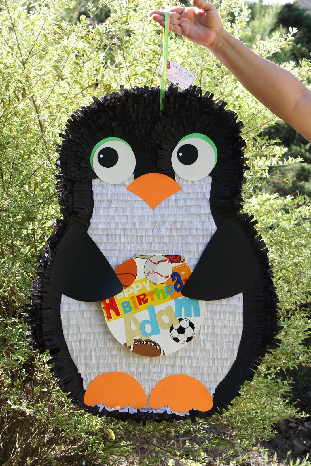 Penguin Pinata - Large Customizable Penguin Pinata - Etsy