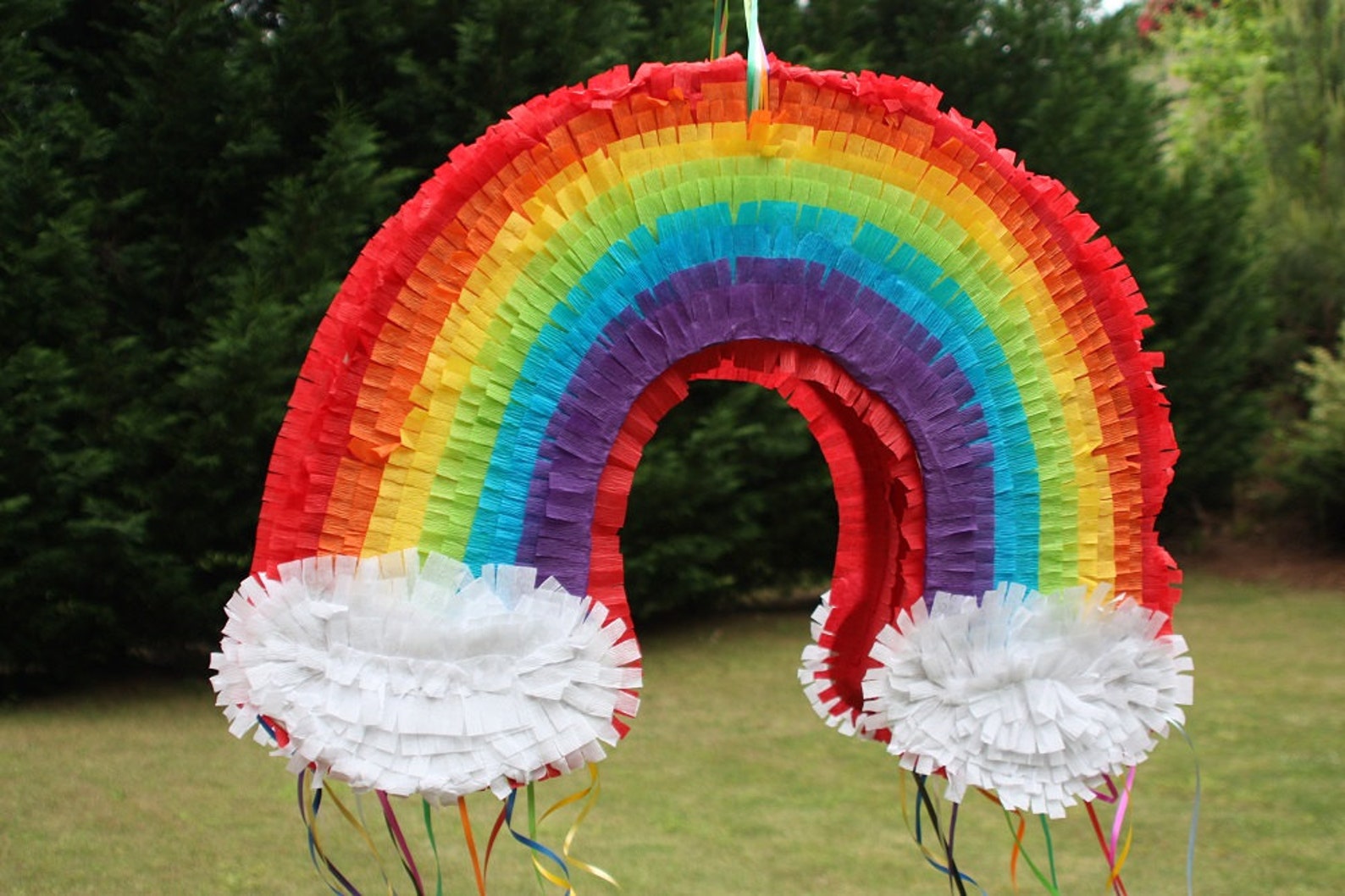 Rainbow Pinata. Large Custom Rainbow Pinata. - Etsy