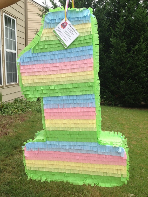 Large Number One Pinata. Número Uno. Custom Pinata | Etsy