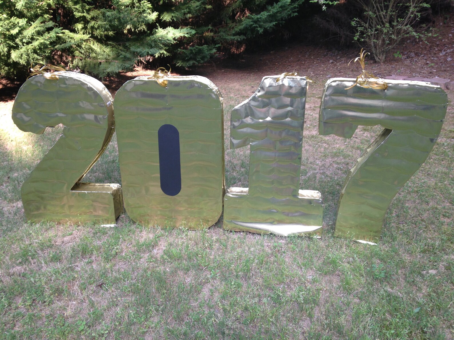 2020 Large Number Pinatas. Gold or Silver Number Pinatas. 2020 - Etsy