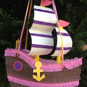 Pirate Ship Pinata. Girl Pirate. Custom Pinata. | Etsy