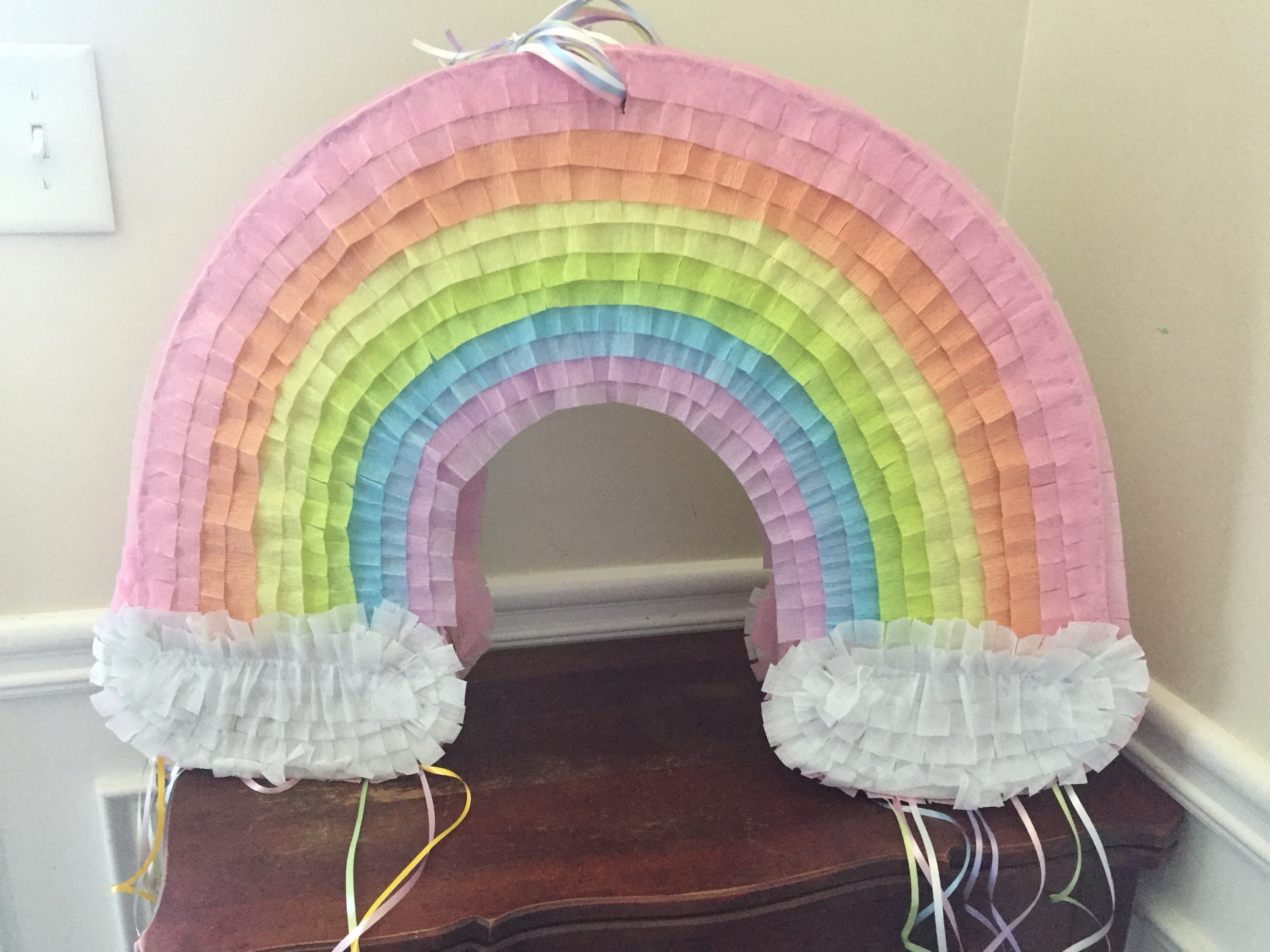 Rainbow Pinata. Large Custom Rainbow Pinata. - Etsy