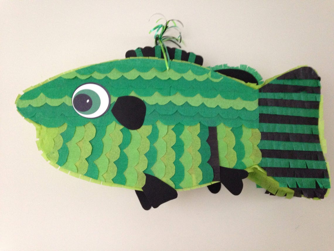 Large Fish Pinata - Etsy