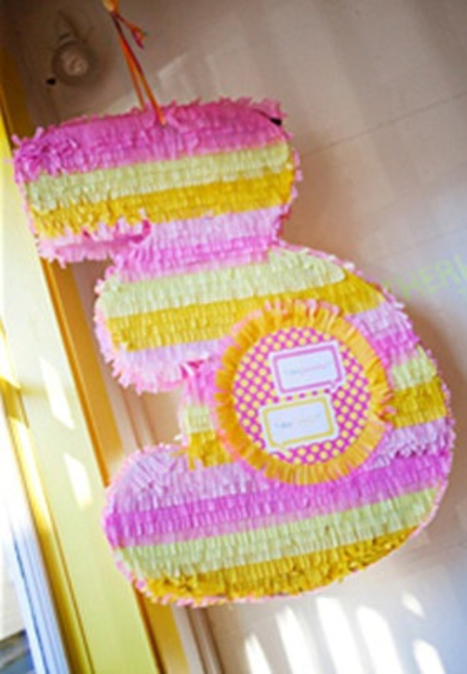 Large Number Three Pinata Customizable. Custom Pinata. | Etsy