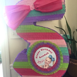Large Number Six Pinata Customizable. Custom Piñata. Numero - Etsy