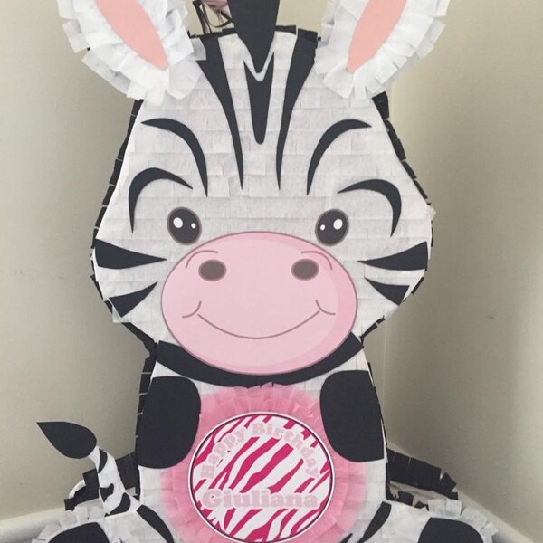 Zebra Pinata - Etsy