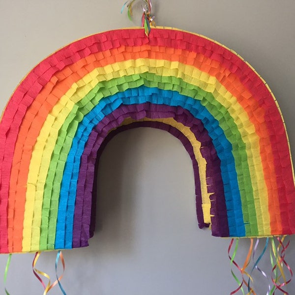 Rainbow Pinata - Etsy