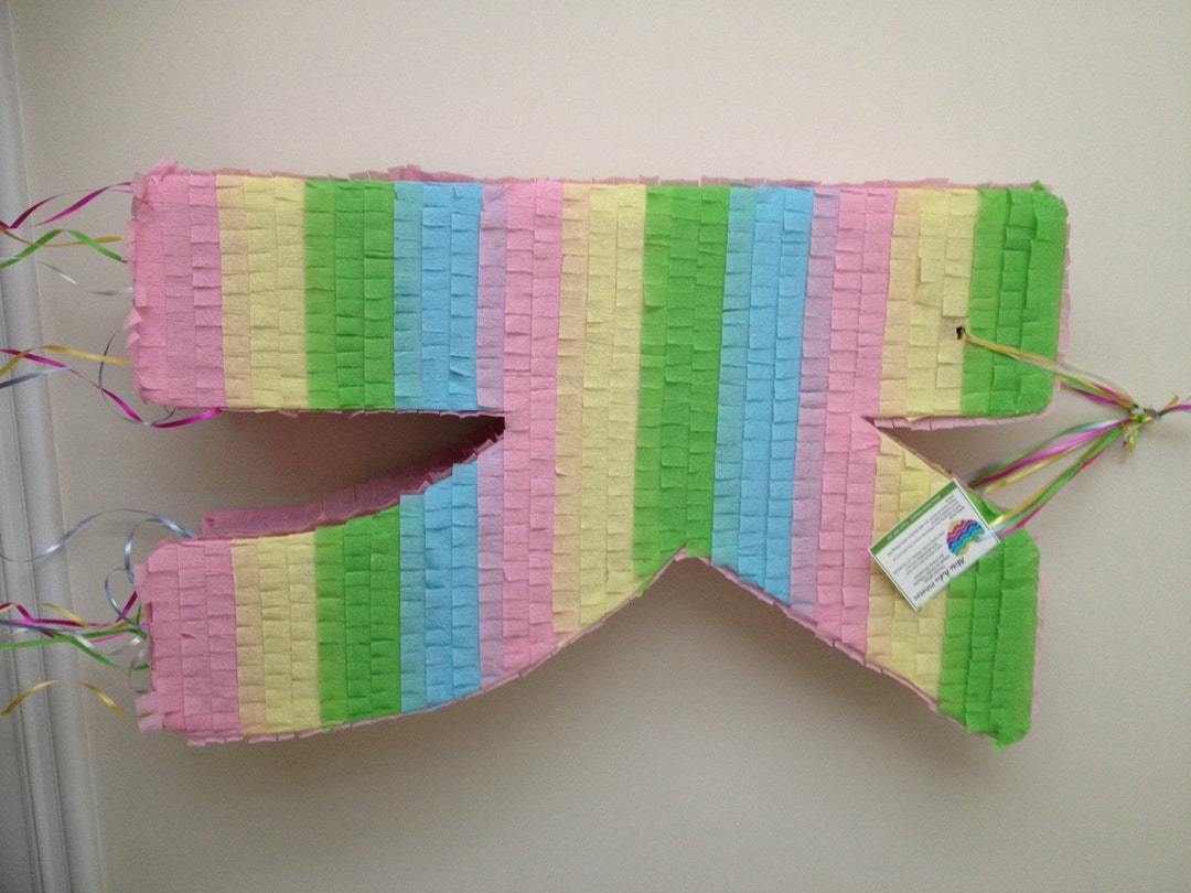 Letter Pinata - Large Letter Pinata - Letter K Pinata - Etsy