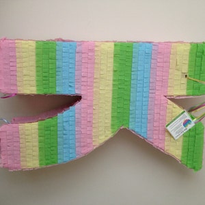 Letter Pinata - Large Letter Pinata - Letter K Pinata - Etsy