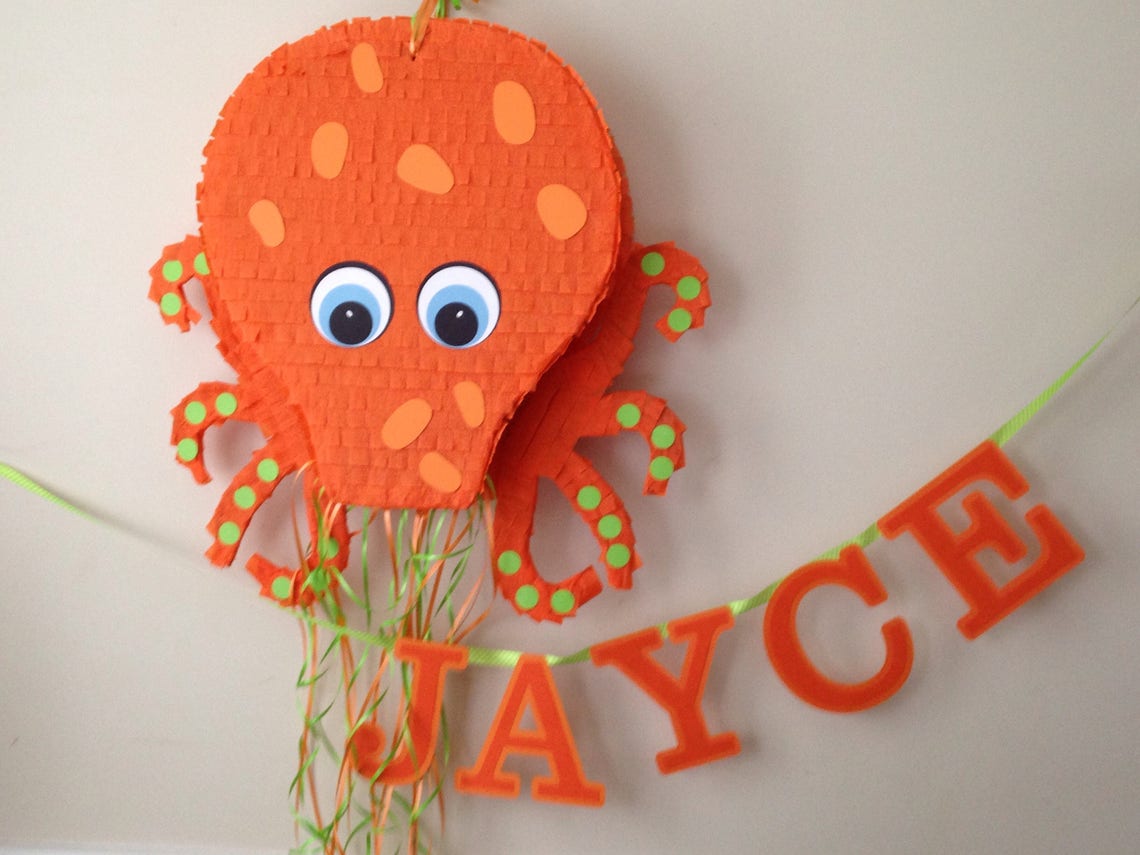 Large Octopus Pinata | Etsy