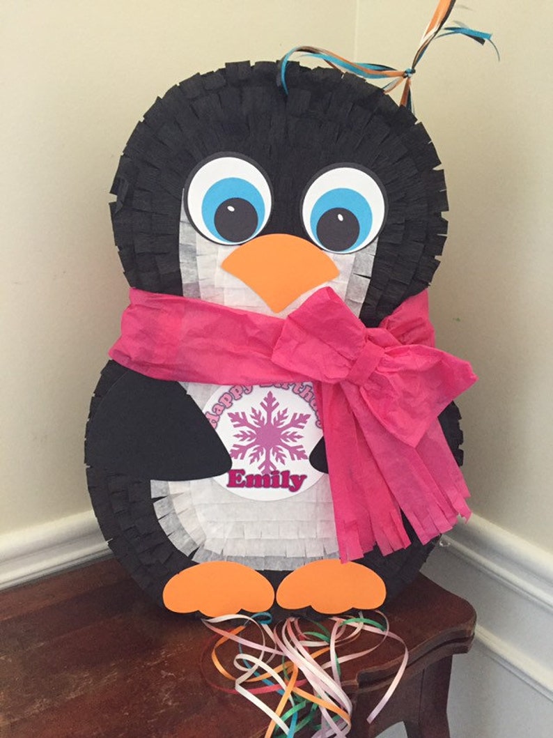 Penguin Pinata - Large Customizable Penguin Pinata - Etsy