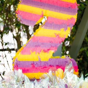 Number Two Pinata Large Number 2 Pinata Custom Pinata - Etsy