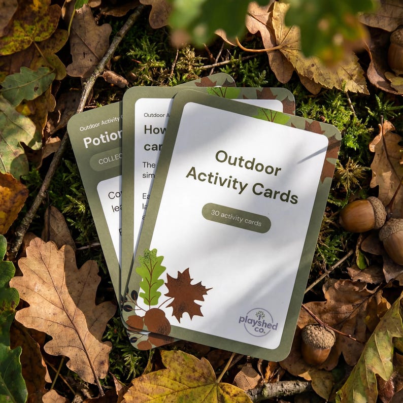 Forest School Activity Cards | Nature Play for Toddlers (PDF) - Etsy