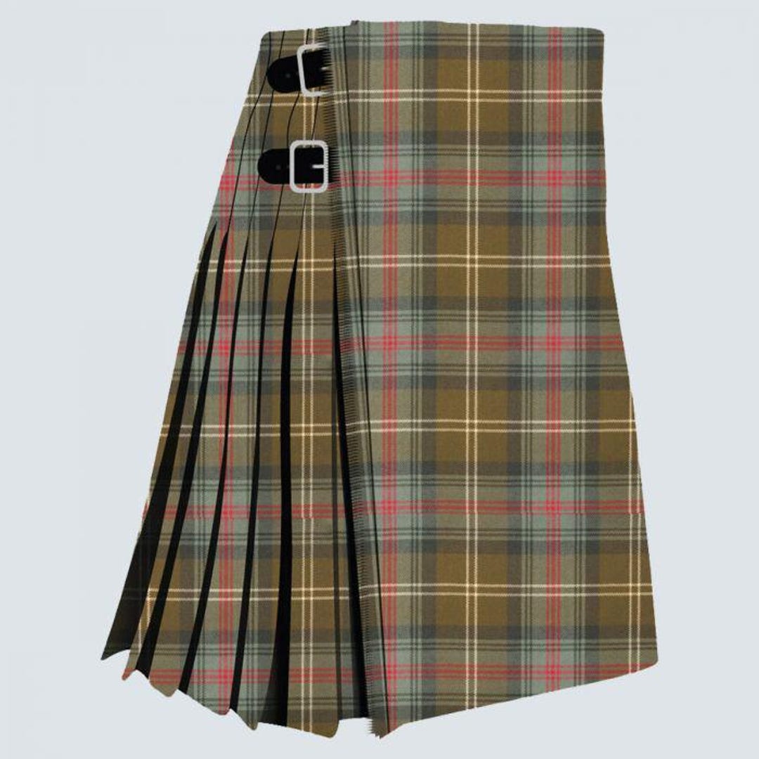 16oz Heavyweight Sutherland Old Weathered Tartan Kilt - Etsy