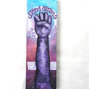 Equal Rights Original Acrylic Painting, Women's Rights Art, One of a ...