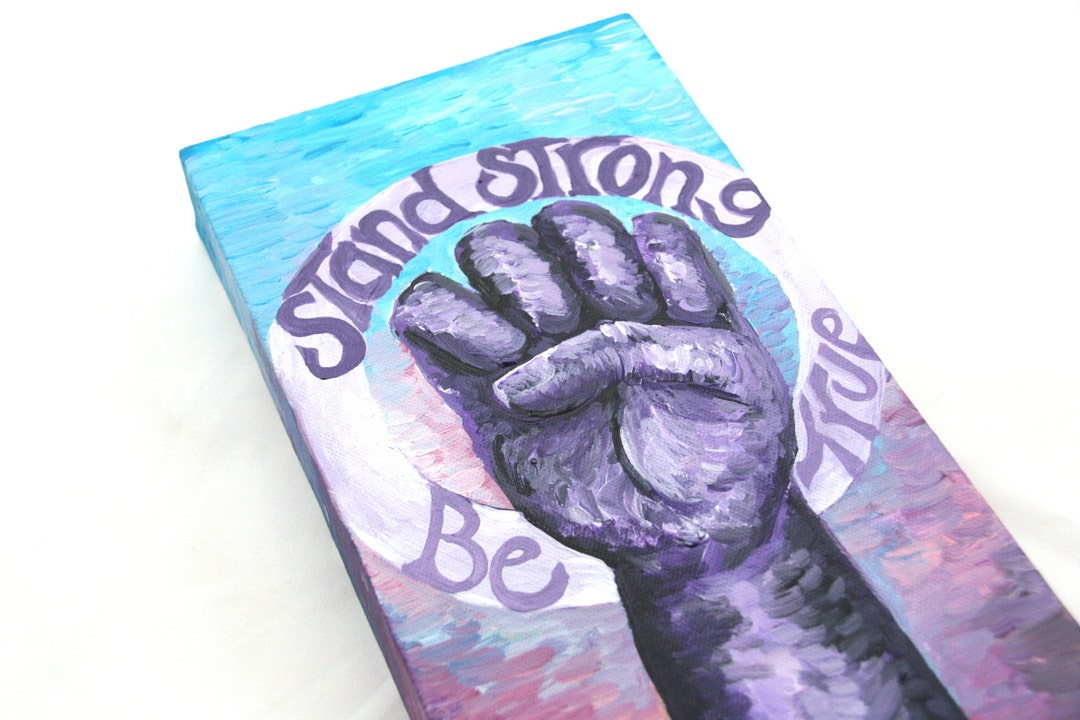 Equal Rights Original Acrylic Painting, Women's Rights Art, One of a ...
