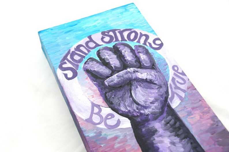 Equal Rights Original Acrylic Painting Women's Rights - Etsy