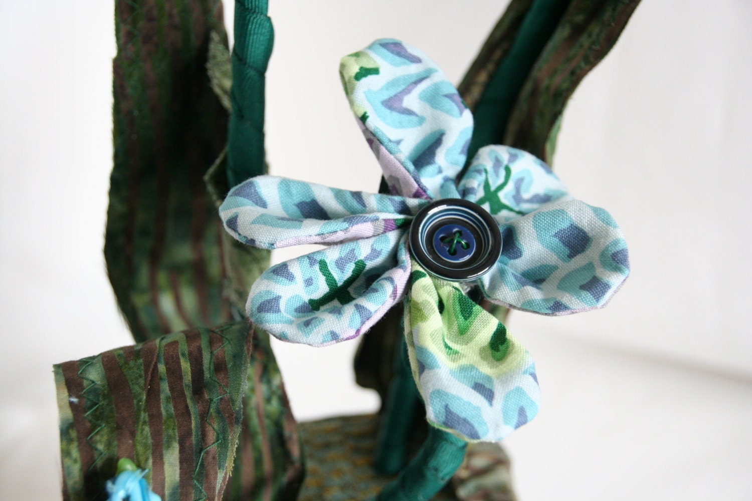 Fiber Art Flower Sculpture Unique Home Decor Wedding - Etsy